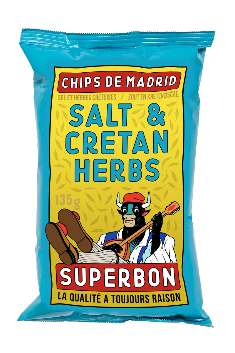 Superbon Chips Cretan Herbs 14 x 135g – Mr. Lemonade