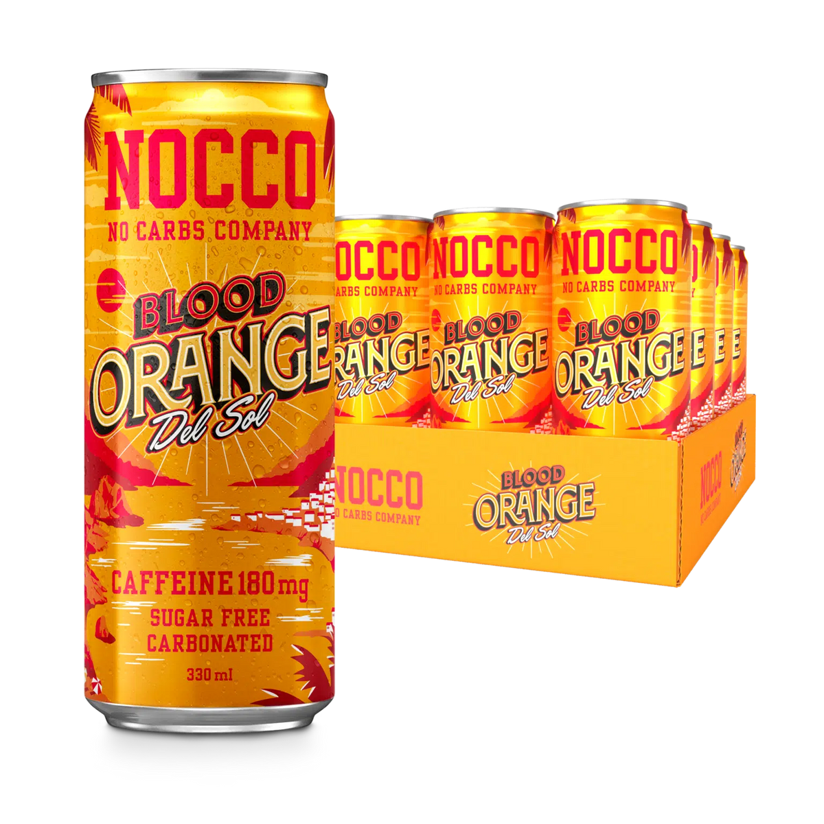 NOCCO Blood Orange Del Sol 12 x 330ml – Mr. Lemonade