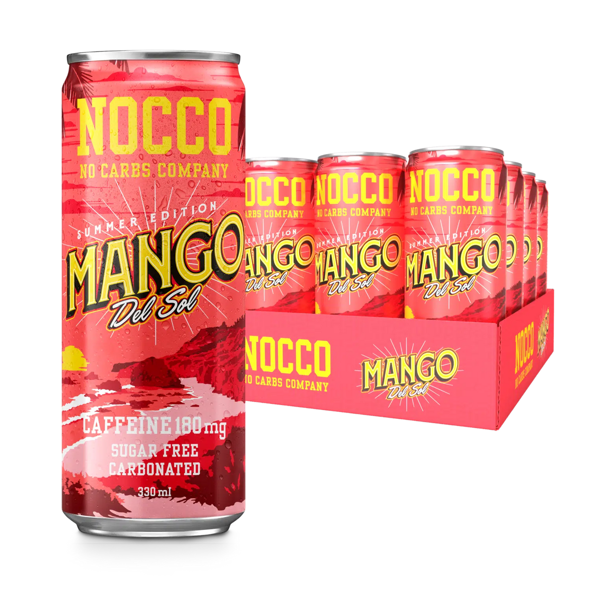 NOCCO Mango Del Sol 12 x 330ml – Mr. Lemonade